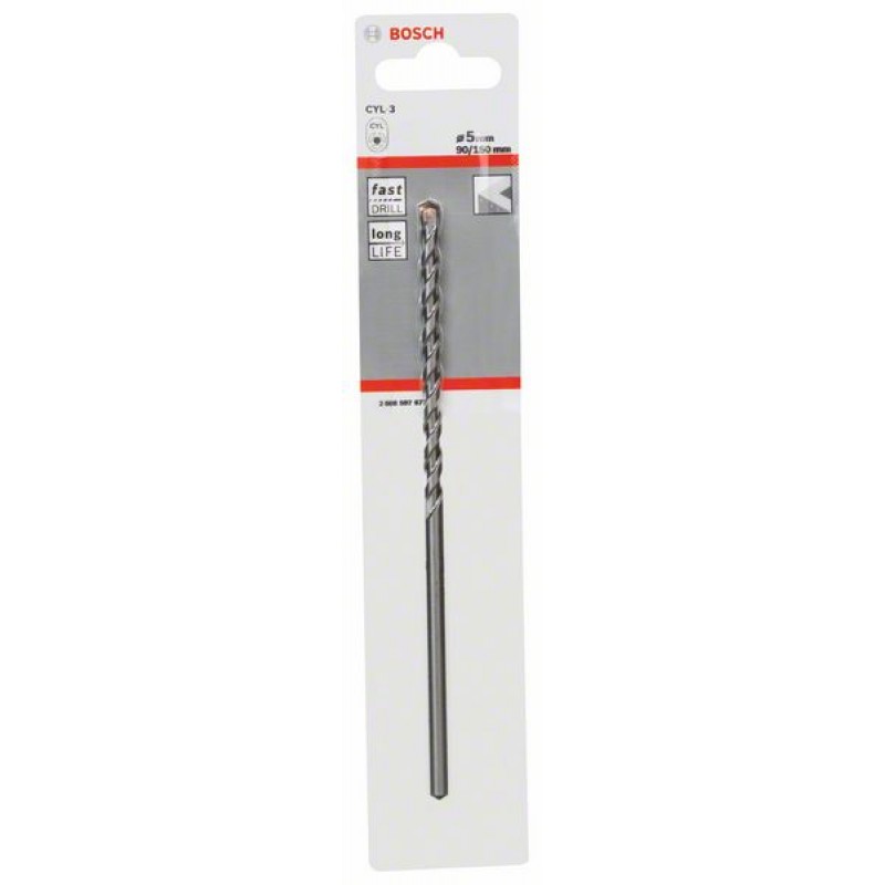 BOSCH Forets a béton CYL-3 5 x 90 x 150 mm, d 4,5 mm 2608597677